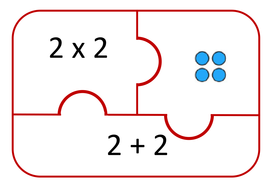 Repeated Addition and array matching puzzles by Mandem2014 - Teaching ...