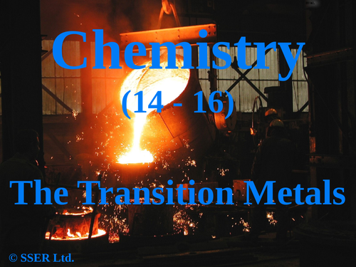 Chem_1.10 The Transition Metals | Teaching Resources