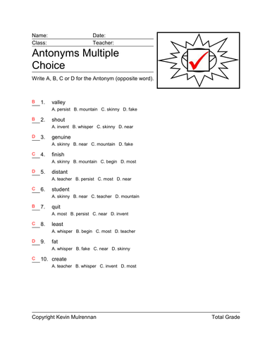 Bundle 11+ Prep Antonym Synonym Letter Patterns Vol 1 | Teaching Resources