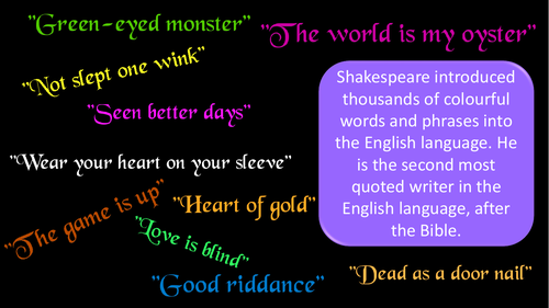 Shakespeare | Teaching Resources