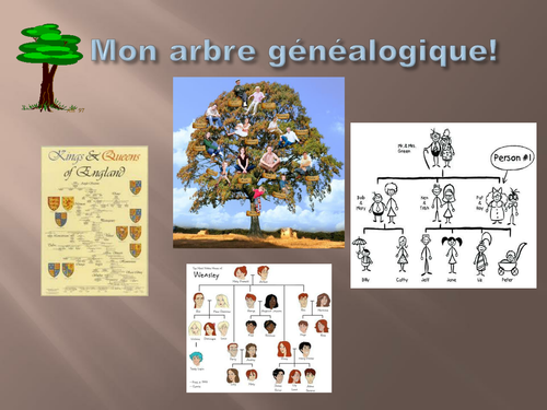 French Teaching Resources: Family Mystery! Draw the family tree ...