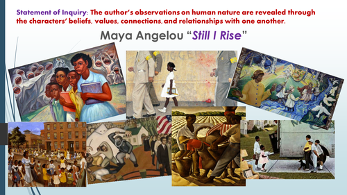 Still I Rise by Maya Angelou | Teaching Resources