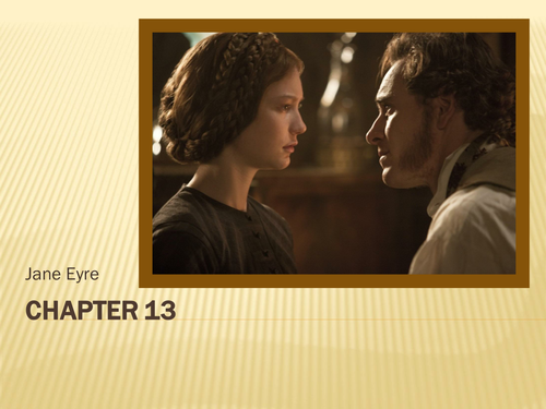Jane Eyre chapters 13 and 14 | Teaching Resources
