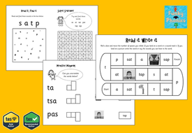 Phonics Phase 2 Books | Teaching Resources