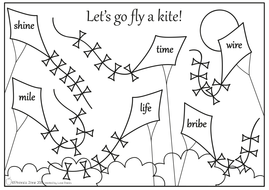 i-e Phonics Game 'Let's Go Fly a Kite!' | Teaching Resources