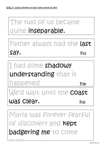 Toro!Toro! Michael Morpurgo Guided Reading - planning, worksheet and ...