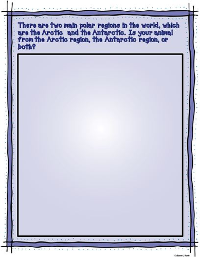 Google Interactive Digital! Polar Animal Report | Teaching Resources