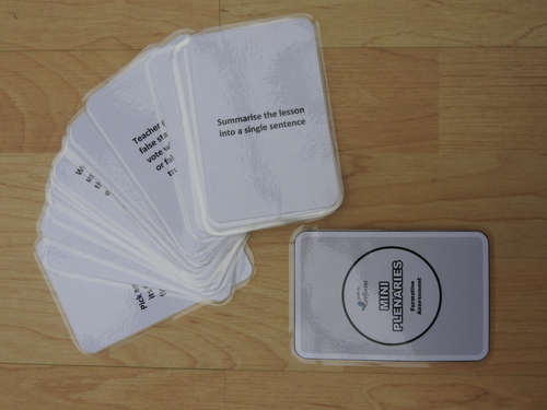 Mini Plenary Cards (Grey Backed Cards) | Teaching Resources