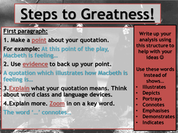 Macbeth Mini-Scheme | Teaching Resources