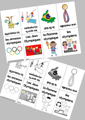 UPDATED French Mini Books: Sports Collection | Teaching Resources