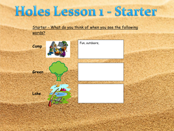 Holes - 5 Lesson Bundle | Teaching Resources
