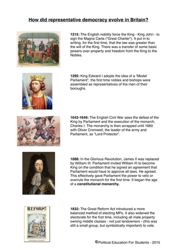 Is Britain a representative democracy? | Teaching Resources