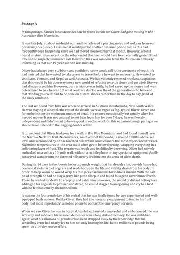 A full series of lessons for iGCSE extended Q1 (directed writing ...