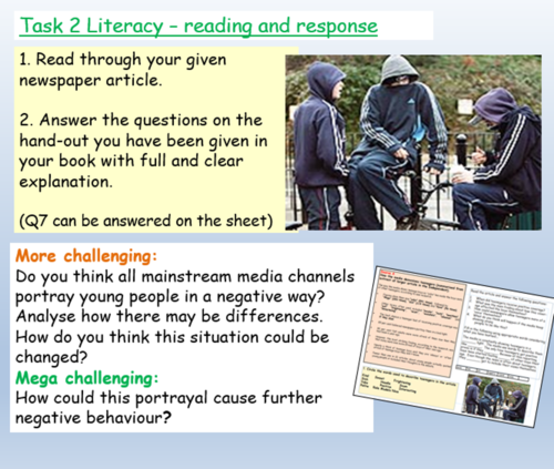 Prejudice, Teens + Media | Teaching Resources