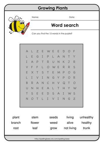 Growing Plants - Games and Activities Supporting Scientific Vocabulary ...
