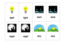 Light and Dark - Games and Activities Supporting Scientific Vocabulary ...