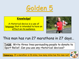 Anaphoric repetition lesson | Teaching Resources