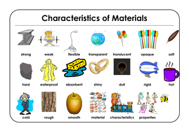 Characteristics of Materials - Games and Activities Supporting ...