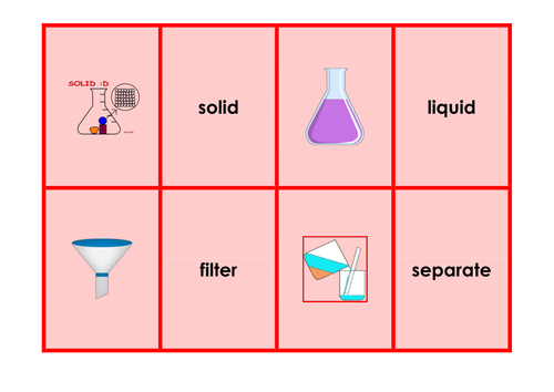 Solids, Liquids and Separating Materuals - Games and Activities ...