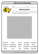 More about Dissolving - Games and Activities Supporting Scientific ...