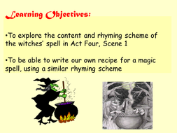 Macbeth - write your own spell | Teaching Resources