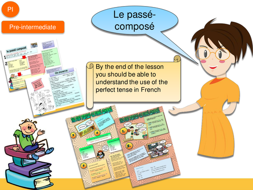 French Grammar : present perfect in French (lesson + exercice) / passé ...