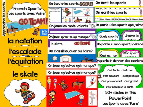 French Bundle: Sports | Teaching Resources