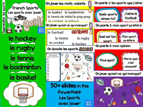 French Bundle: Sports | Teaching Resources