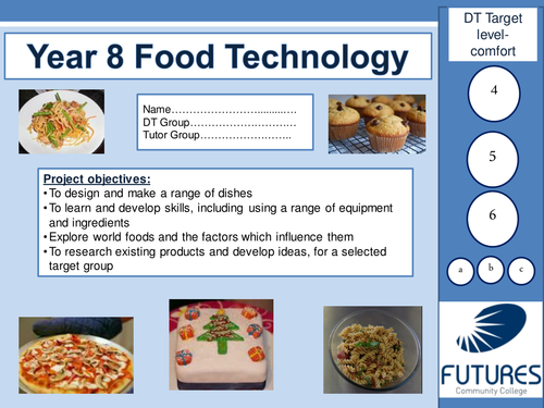 Complete Year 8 food technology SOW with all resources | Teaching Resources