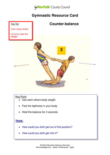 Gymnastics Lesson Plans and Differentiated Resource Cards | Teaching ...