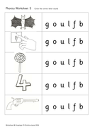 Phonics Picture Match 5 GOULFB | Teaching Resources