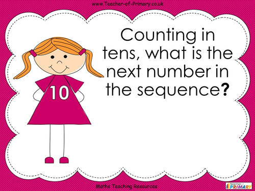 Counting in 10s - Year 1 | Teaching Resources