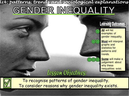Sociology Gender Inequality | Teaching Resources