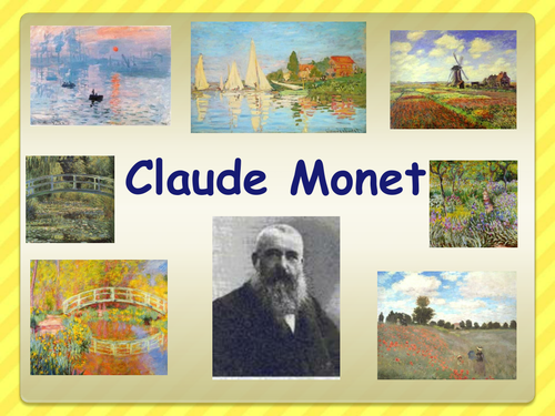 Art - Year 1 and 2 - Painting Monet | Teaching Resources