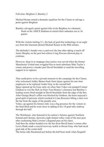 Edexcel new spec unseen non-fiction texts analysis by shimmerl ...