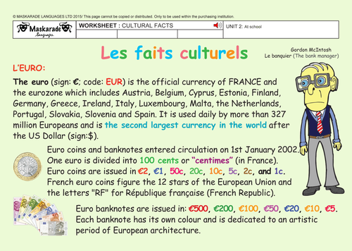 FRENCH (UNIT 5: FOOD): YEAR 5 & 6: Food shopping / Adding numbers up to ...