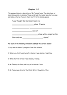 Narnia comprehension 2 page worksheet to review understanding of ...