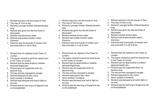 Introduction to Richard III - hero and villain focus | Teaching Resources