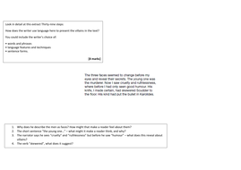 NEW SPEC AQA English Language Paper 1 INTRO - Q1-2 | Teaching Resources