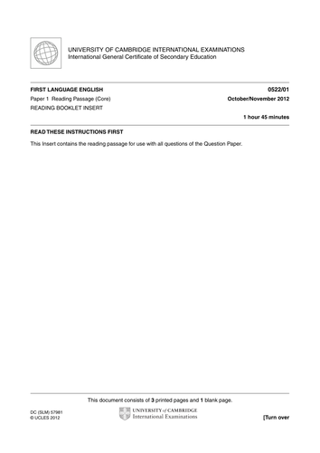 Igcse Core Revision For Question 2 Teaching Resources