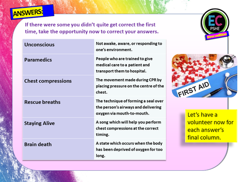 Health and Wellbeing | Teaching Resources