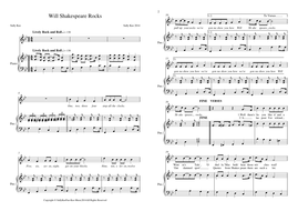 Will Shakespeare Rocks: Rock and Roll song about Shakespeare | Teaching ...