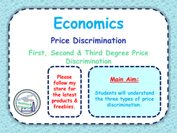 Price Discrimination - First, Second & Third Degree Price ...