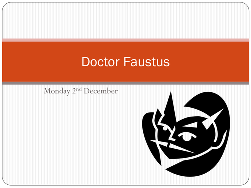 Dr Faustus A level resource pack | Teaching Resources