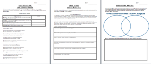 Journalism 15 Lesson Packet Elements of News Stories, Op Eds ...