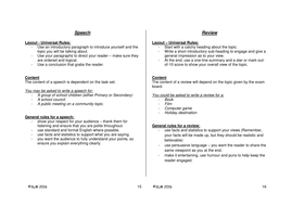 WJEC English Language Revision Cards | Teaching Resources