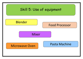 AQA Food Preparation and Nutrition Skills Posters and practial ...