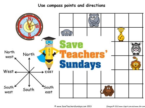 Giving Direction KS1 Worksheets, Lesson Plans,PowerPoint and IWB ...