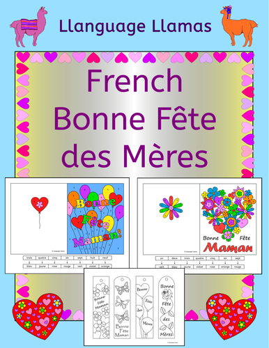 French Holidays Bundle - Valentine's Day, Easter, Mother's Day ...