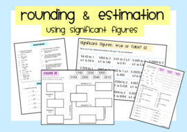 Rounding & Estimation: Using Significant Figures | Teaching Resources